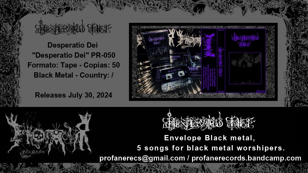 Desperatio Dei "Desperatio Dei" PR-050 - YouTube