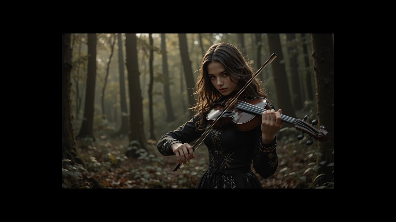 AI - Romantic violin, delicate melodies, fluid arpeggios, soft dynamics ...