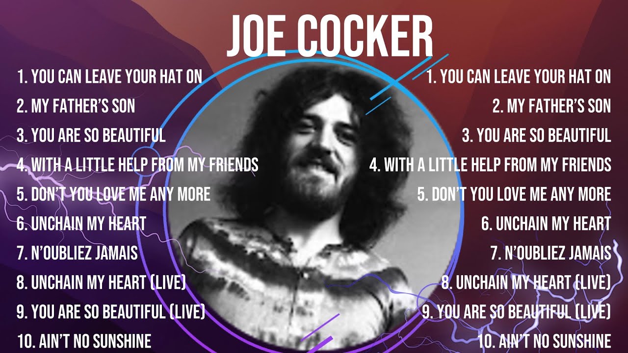 Joe Cocker Greatest Hits ~ The Best Of Joe Cocker - YouTube