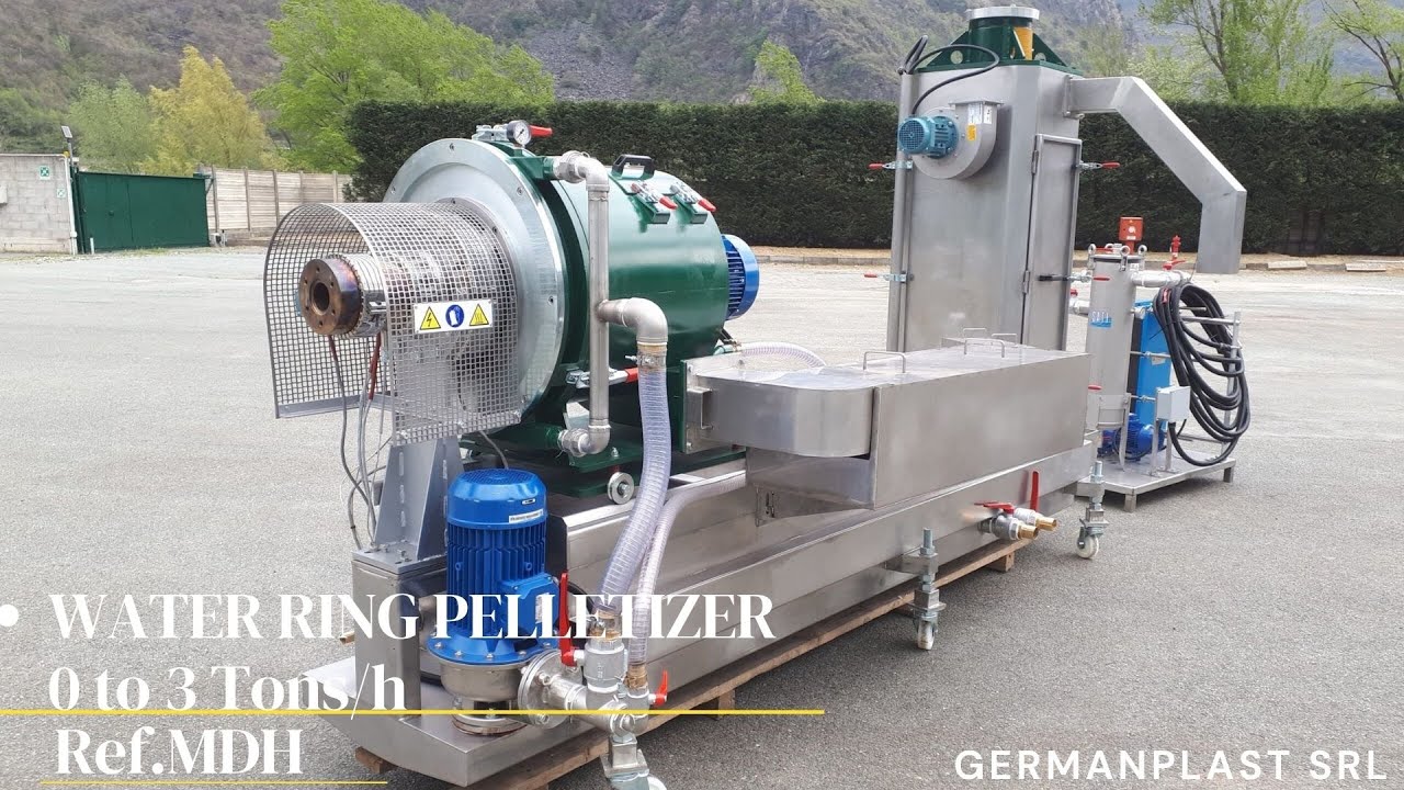 WATER RING PELLETIZERS - new machines from I T A L Y - YouTube