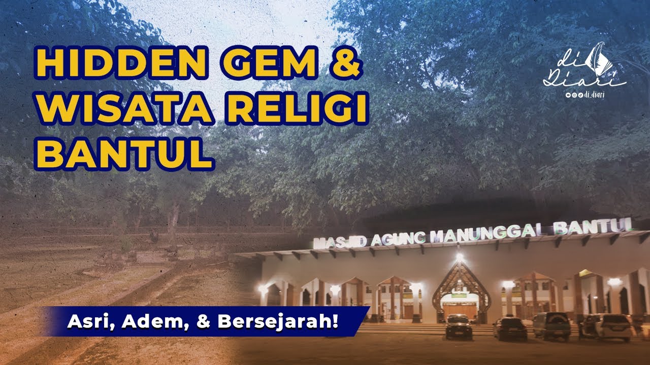 Explore Bantul: Sendang Ngembel + Masjid Agung Manunggal | Hidden Gem ...