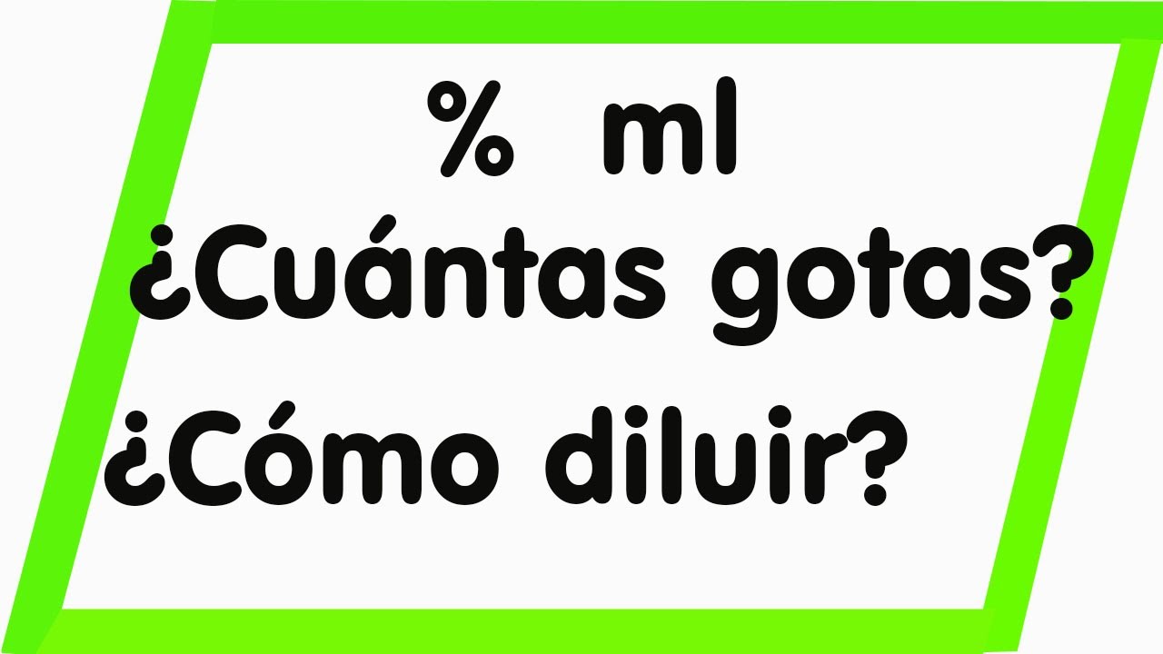🌹 3 formas de cómo DILUIR ACEITES ESENCIALES. Pasar de %, ml o g a ...