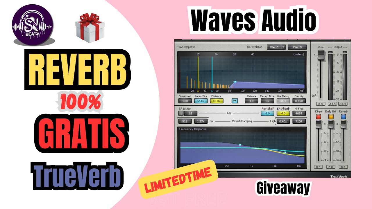 🎁PLUGIN DE REVERB GRATIS!! Waves TRUEVERB Por tiempo LIMITADO⏰ (Reviw ...