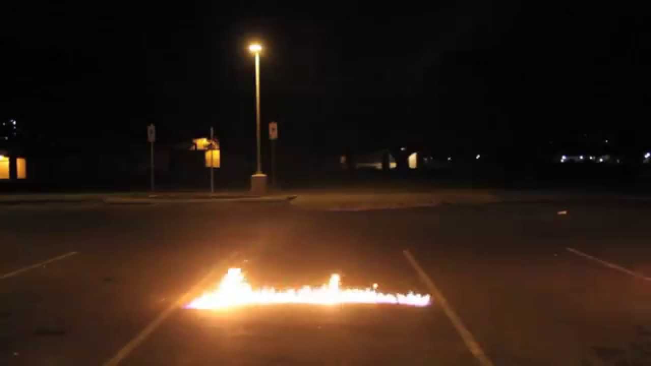Fire Stunt Skateboard Gone Wrong - YouTube