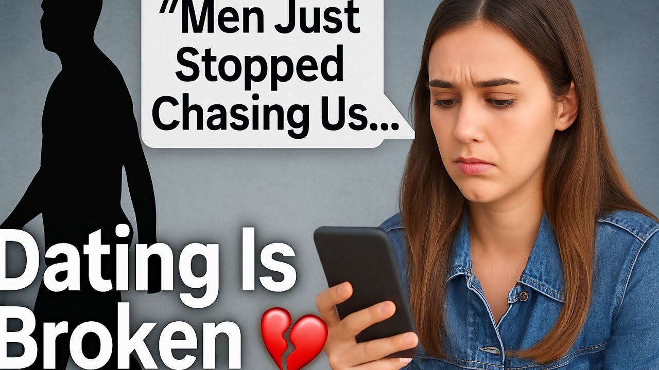 Why men don't pursue women anymore - YouTube