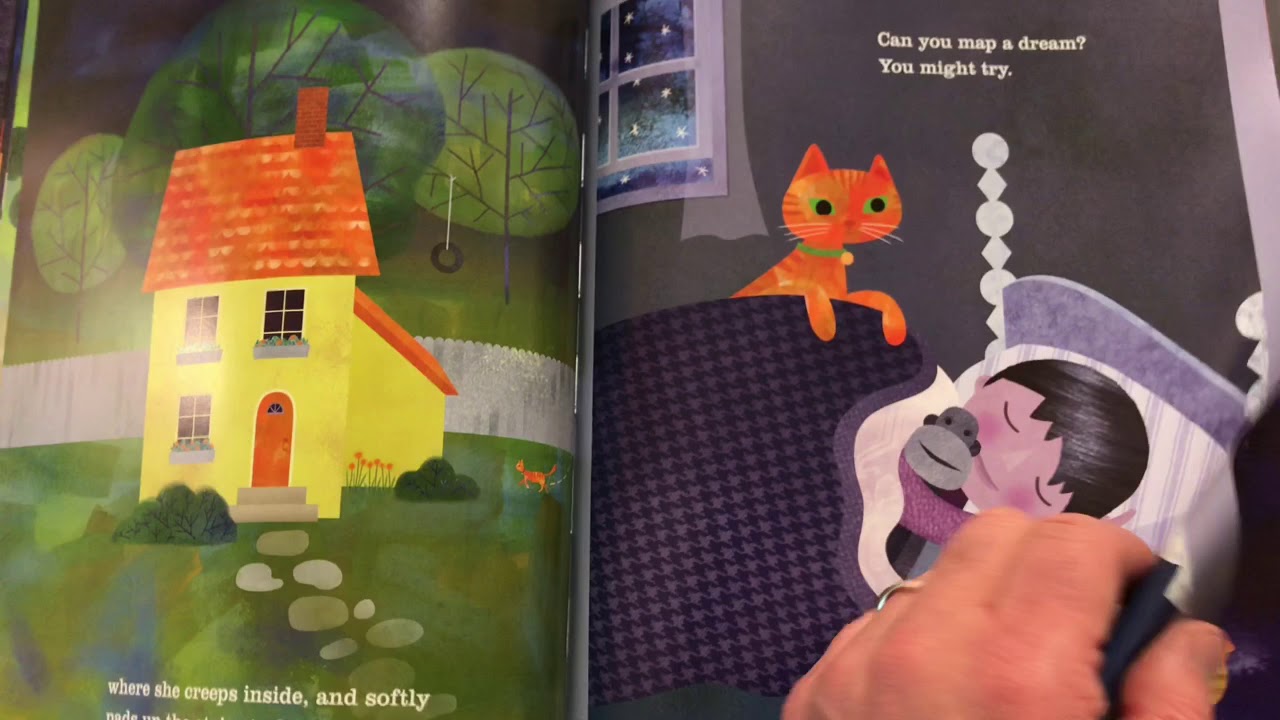 Reading the book Mapping Sam - YouTube