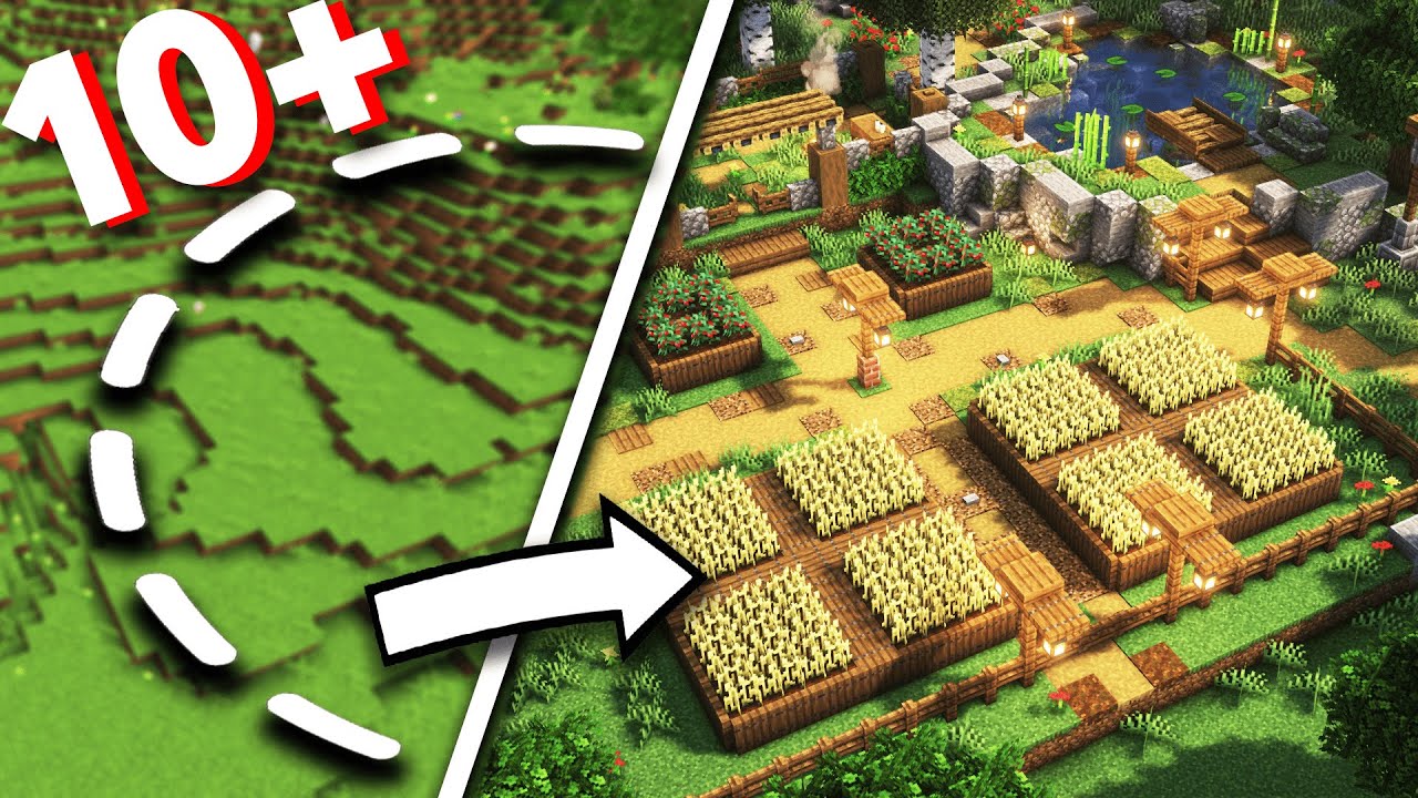 You NEED to Know These Minecraft Landscaping Tips - YouTube