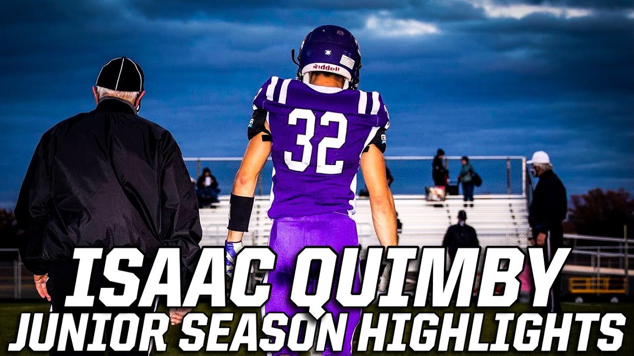 Isaac Quimby - Junior Season Highlights - YouTube