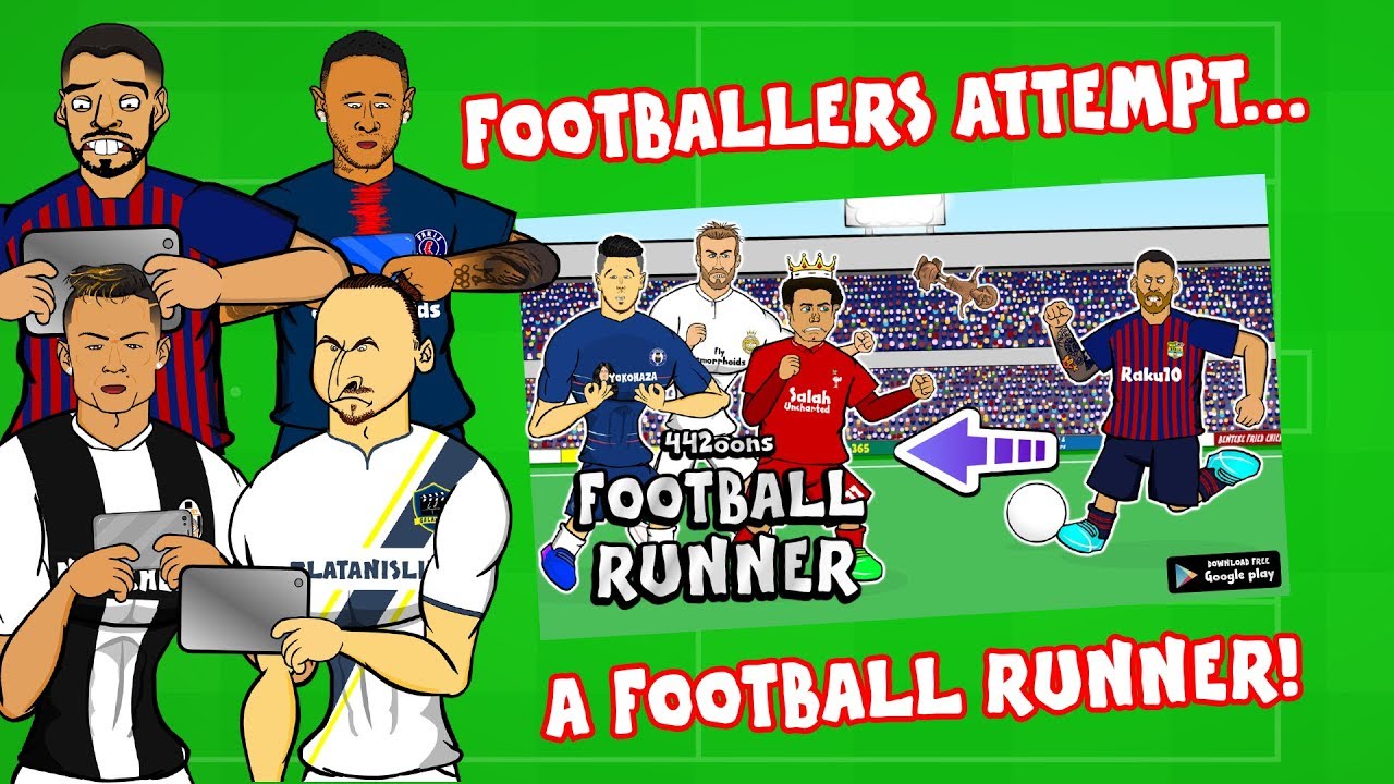 Footballers Attempt a Football Runner!⚽️⬅️🏃‍♂️ - YouTube