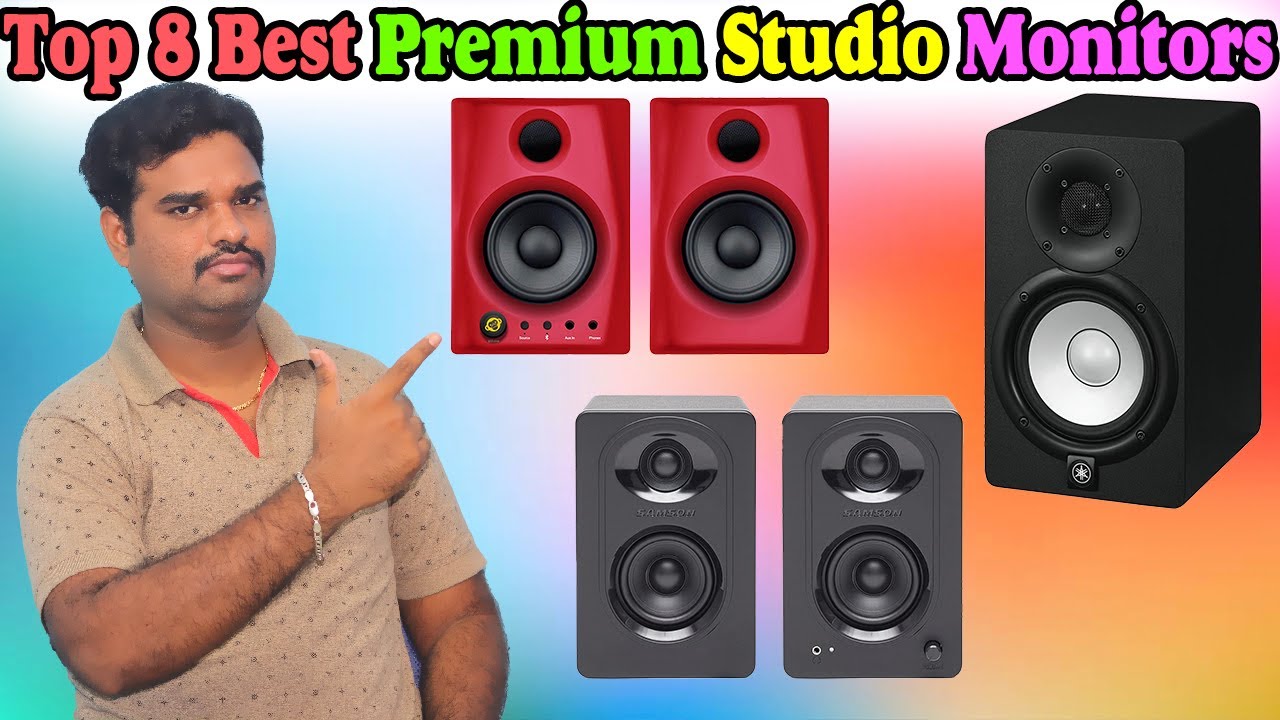 Top 8 Best Studio Monitor In India 2024 With Price |Premium Studio ...