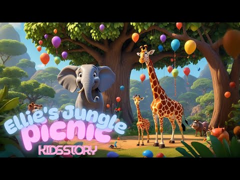 Ellie's Jungle Picnic | Elephant and his friends | kid's story - YouTube