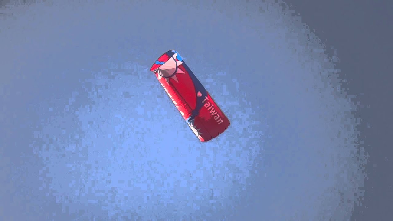New cylinder kite - YouTube