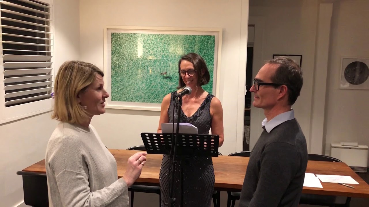 Kate Barrett Celebrancy course - YouTube