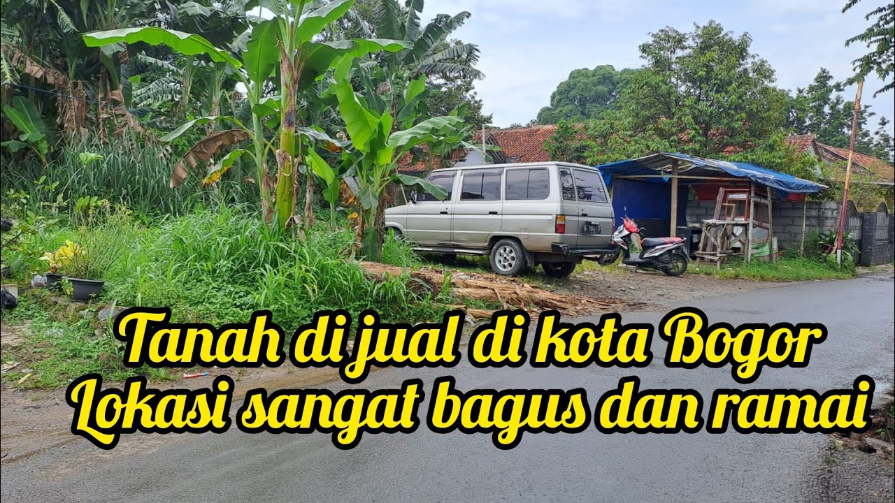 di jual tanah di kota Bogor tepat nya di kayu manis - YouTube