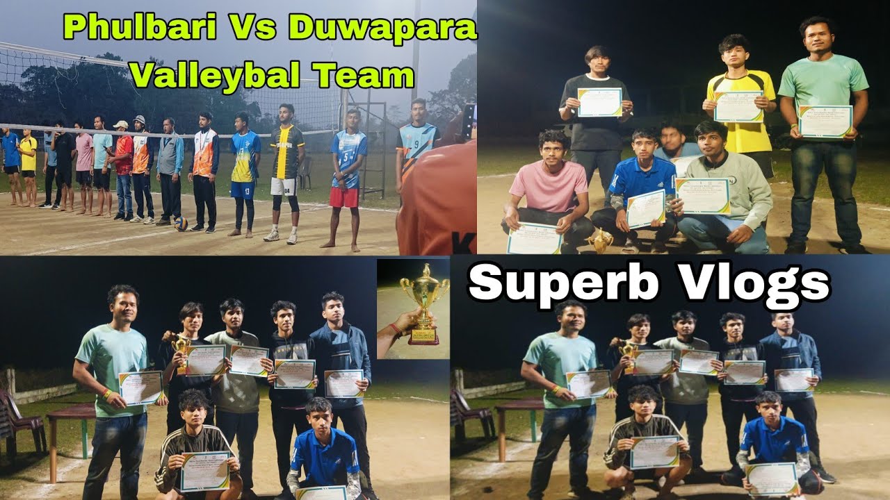 Phulbari Vs Duwapara Valleybal Team/New Valleybal Sports mats ...