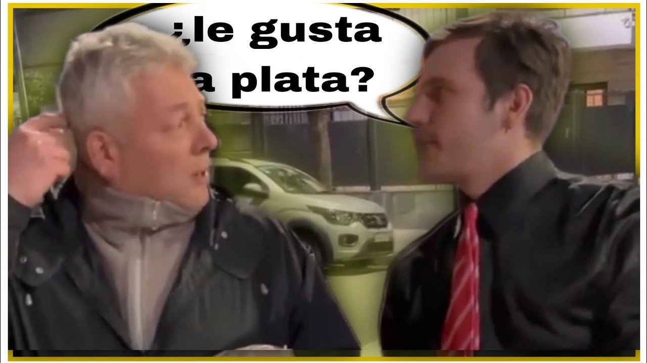 gaspi enseña a ganar plata a un transeúnte - gaspi historias - YouTube