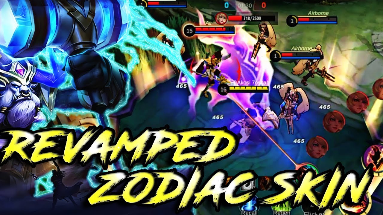 THANK YOU MOONTON FOR THIS REVAMPED MINOTAUR ZODIAC SKIN - MOBILE ...