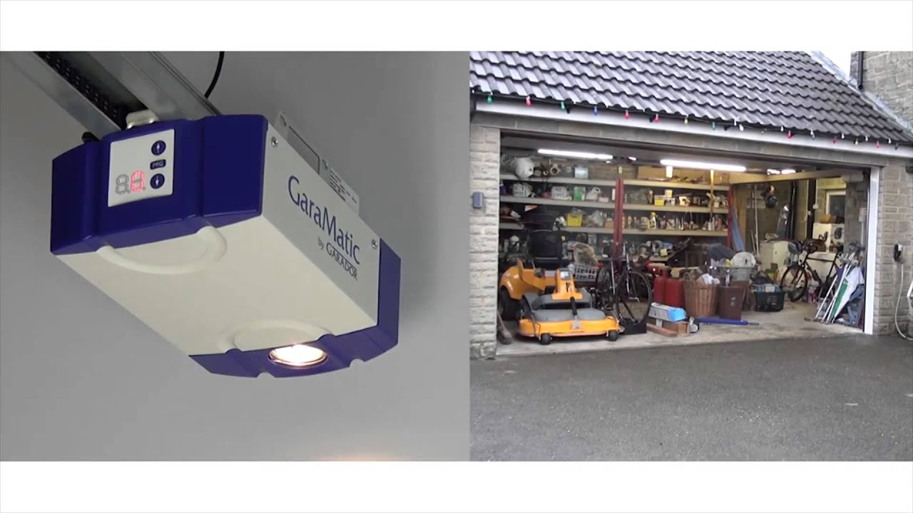 How to Programme a Garador GaraMatic 10 or 20 Electric Operator - YouTube