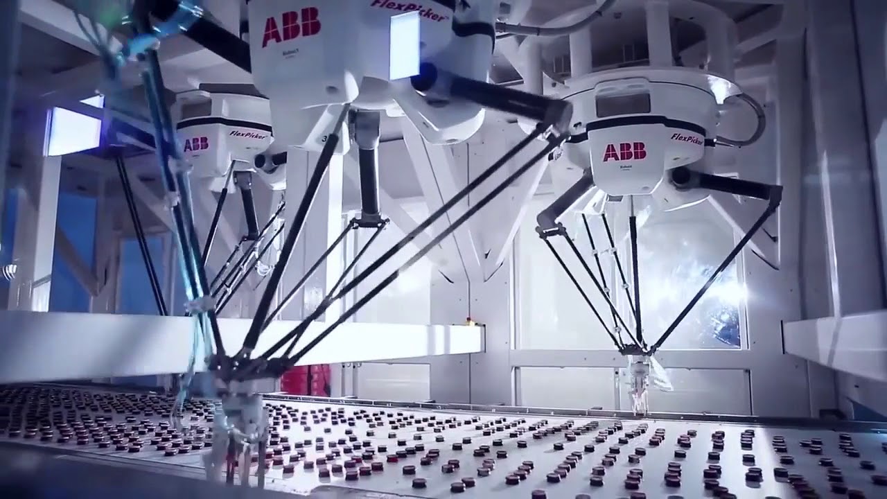 Willy Wonka's helpers: the chocolate factory of the future - YouTube