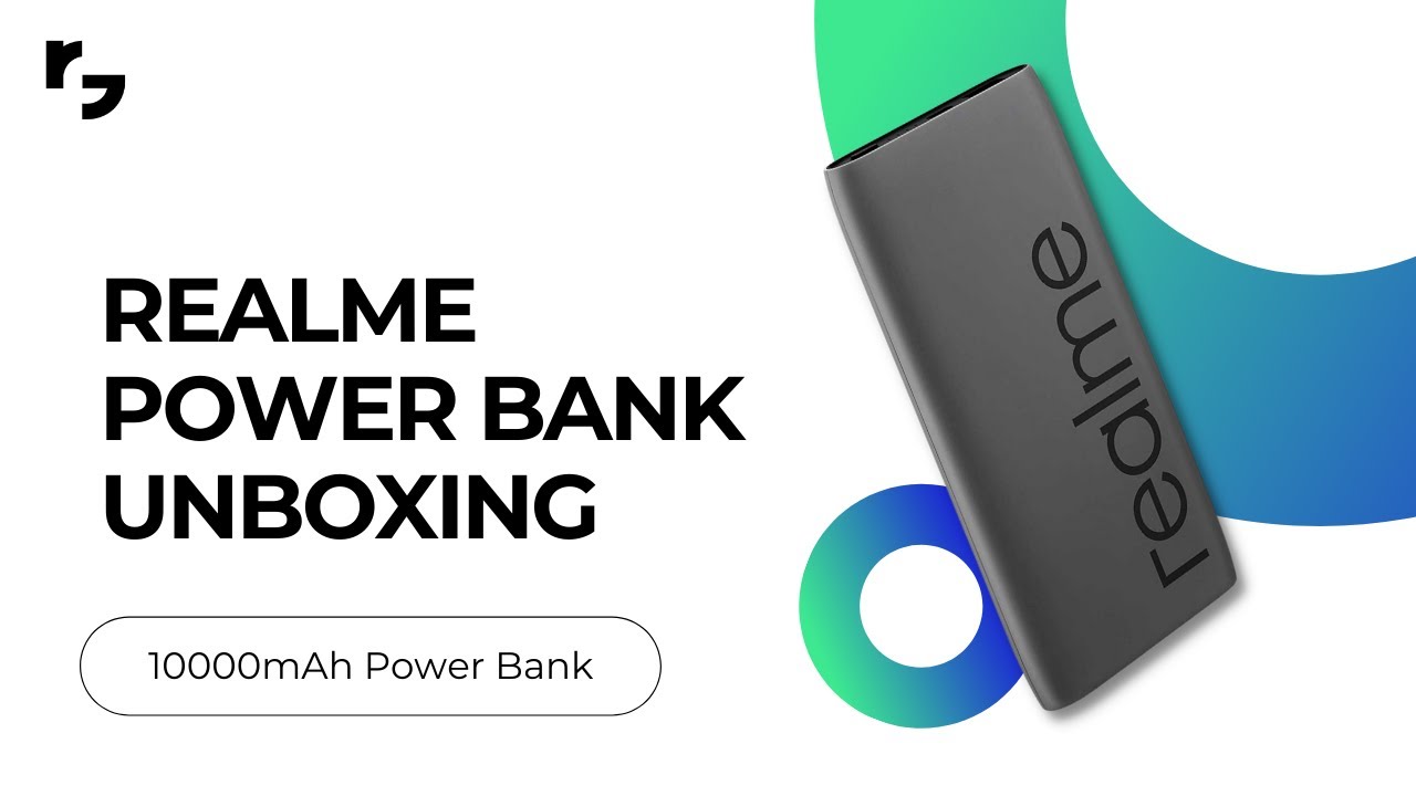 Realme Power Bank 10000mAh Unboxing and Review - YouTube