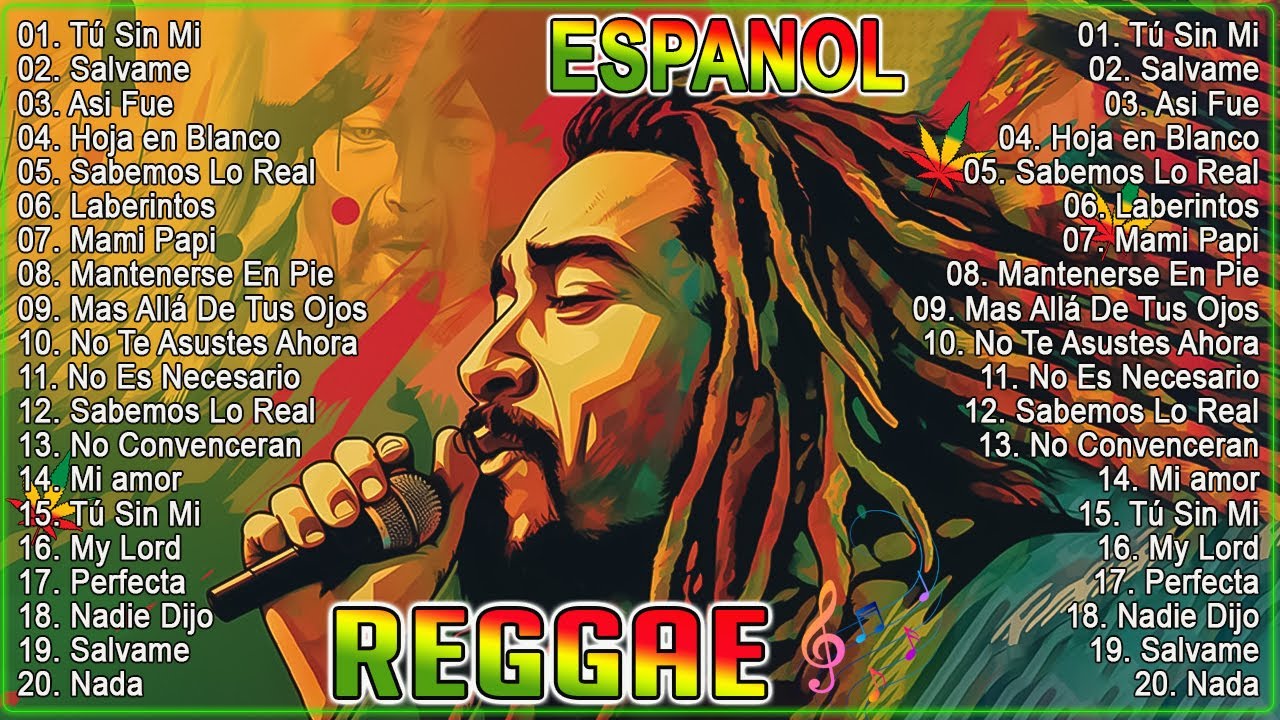 Éxitos Del Reggae En Español: Relajantes Ritmos Para Disfrutar🌊🎶Ritmos ...