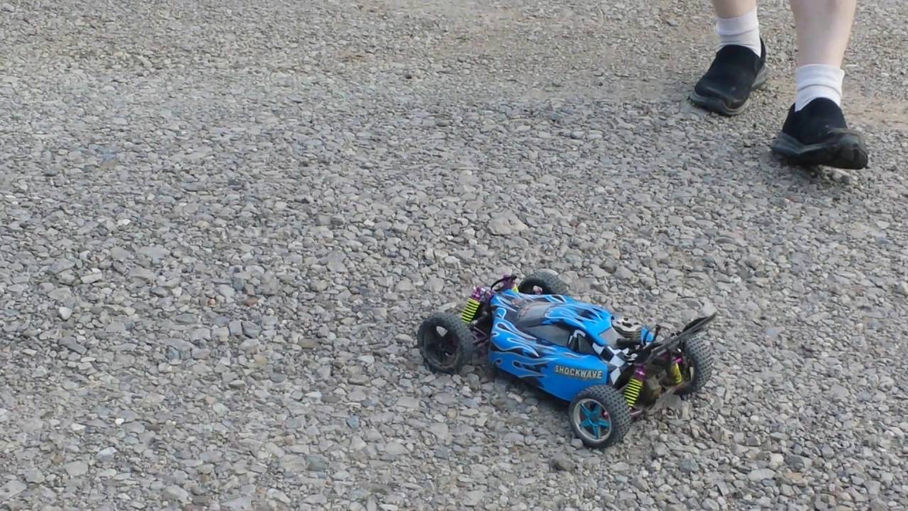 Redcat racing shockwave nitro and redcat racing blackout xte pro - YouTube