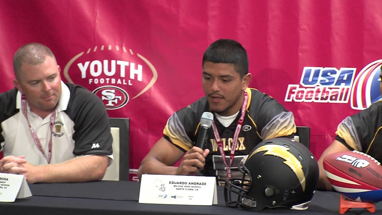 Wilcox Charger Tali Finefeuiaki at Max Preps Media Day - YouTube