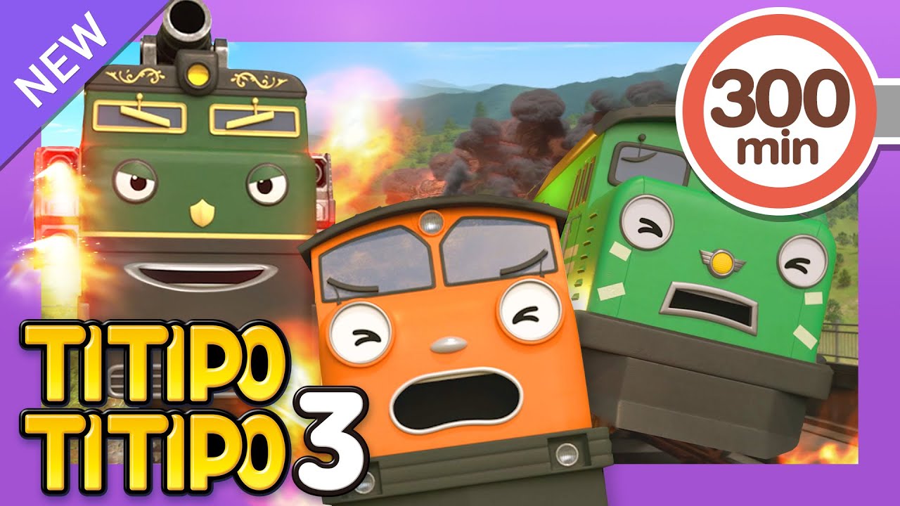 Titipo S3 Episodes Full Compilation EP 1-26 (300 mins) l Titipo English ...