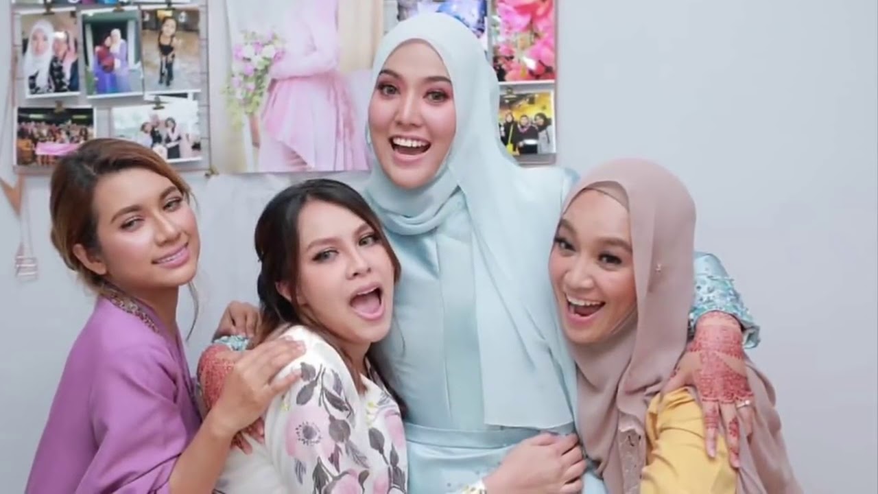 Detik Detik Manis Pernikahan Shila Amzah & Haris Edraki Elias. - YouTube
