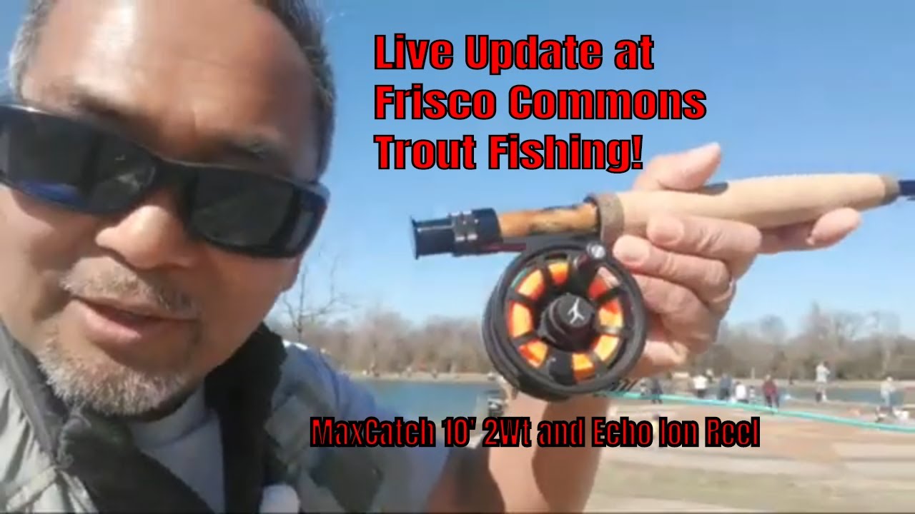 Frisco Commons For Trout! #livestream - YouTube