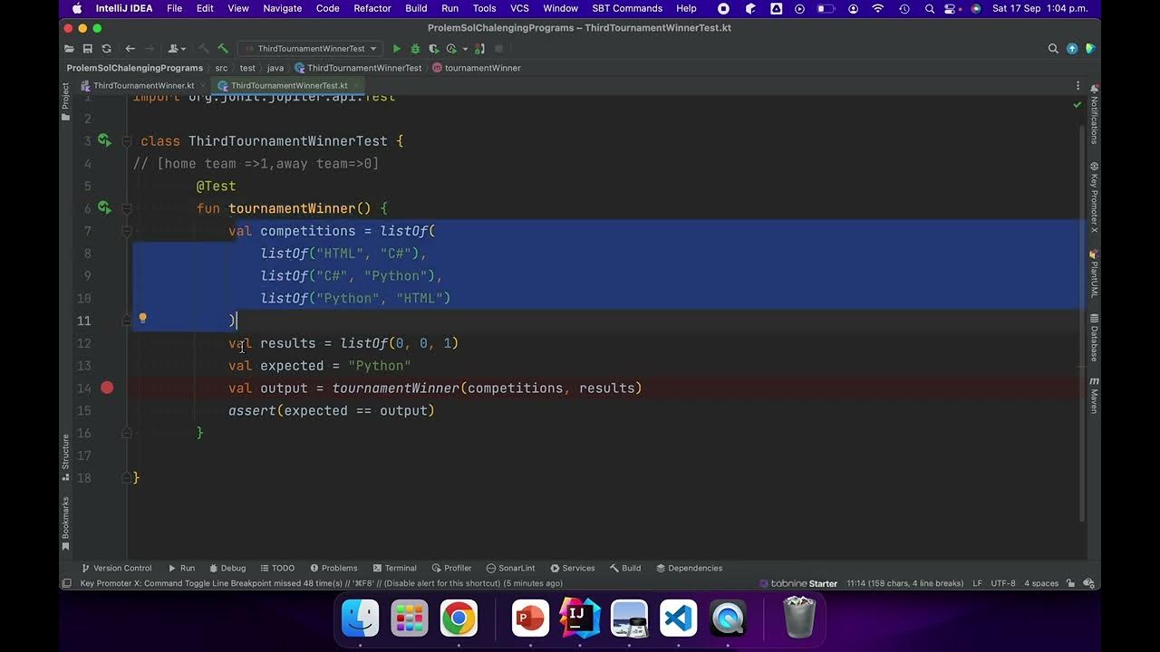Hard problem | Tournament Winners | Kotlin - YouTube