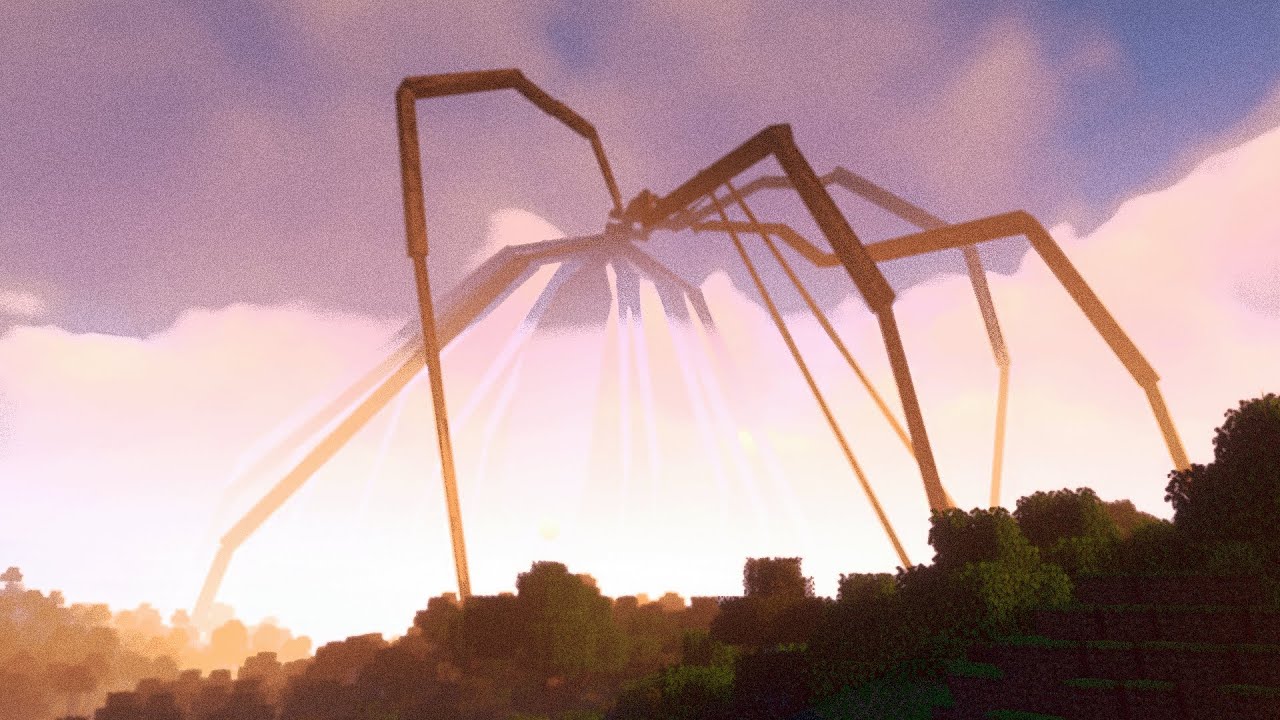 This Horror Mod Adds ARACHNOPHOBIA To Minecraft... - YouTube