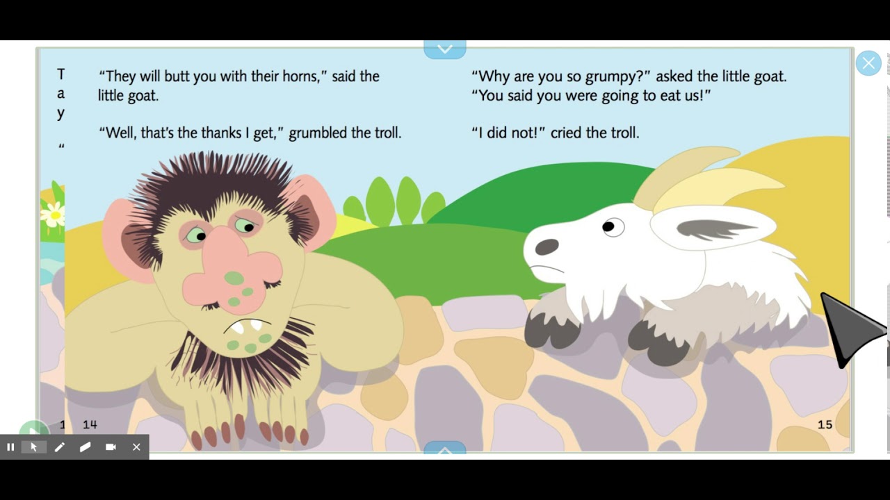 Read Aloud of Three Billy Goats and Gruff via Epic Books - YouTube