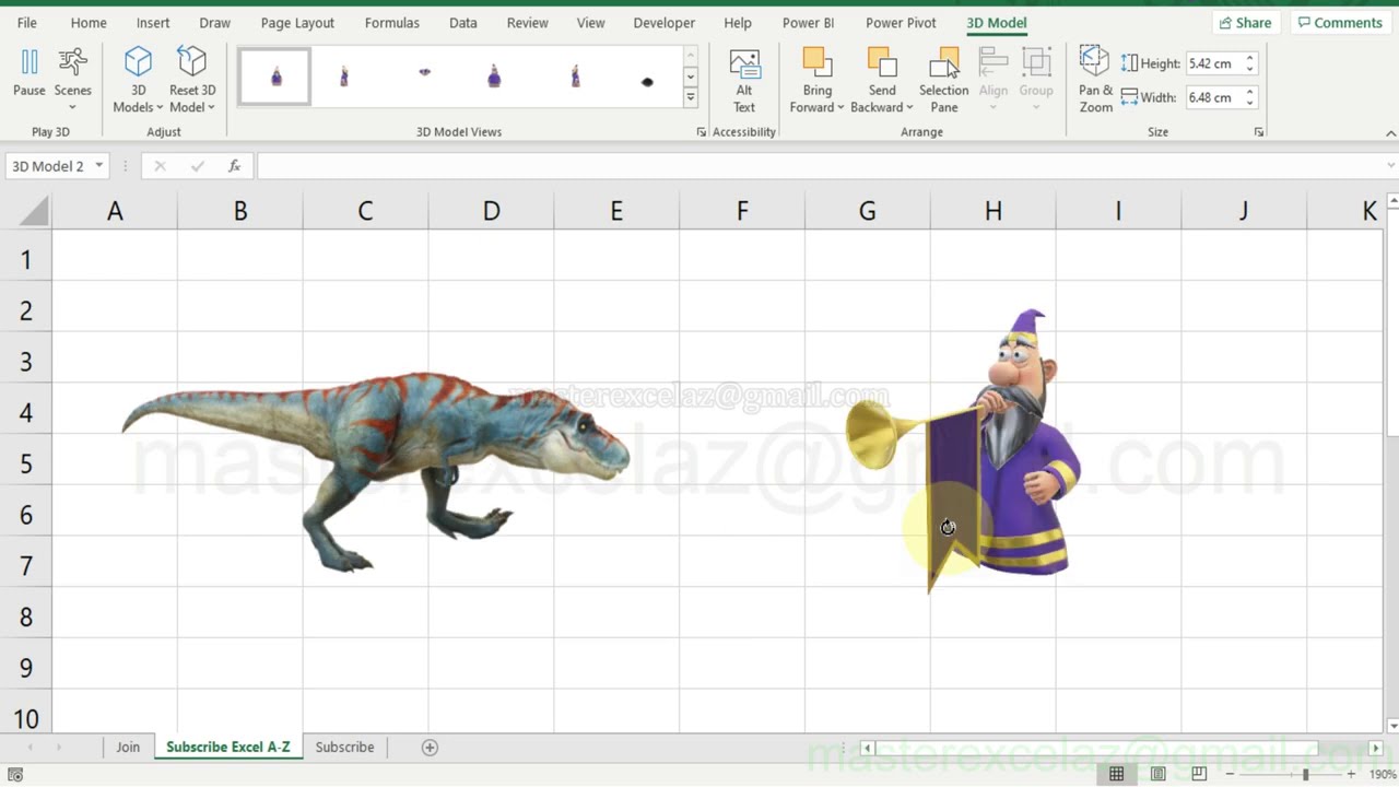 Animation In Excel Youtube