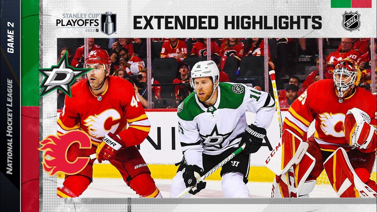 Dallas Stars vs Calgary Flames R1, Gm2 May 5, 2022 HIGHLIGHTS - YouTube
