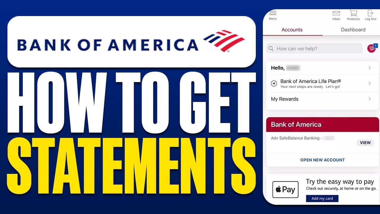 How To Get Statements From Bank Of America App (2025) - YouTube