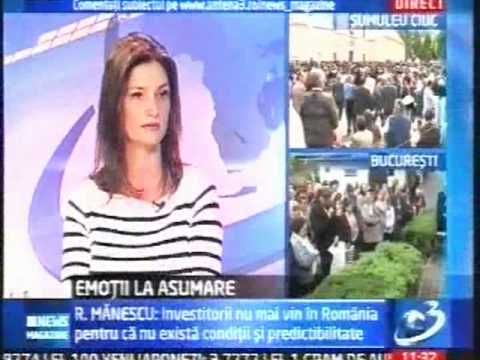 Ramona Manescu Antena 3- 22 mai 2010 Partea II - YouTube