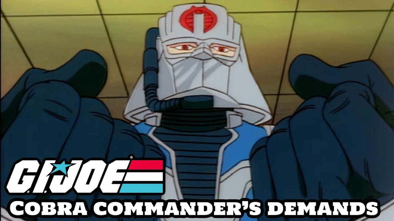 DIC G.I Joe - Cobra Commander's demands - YouTube