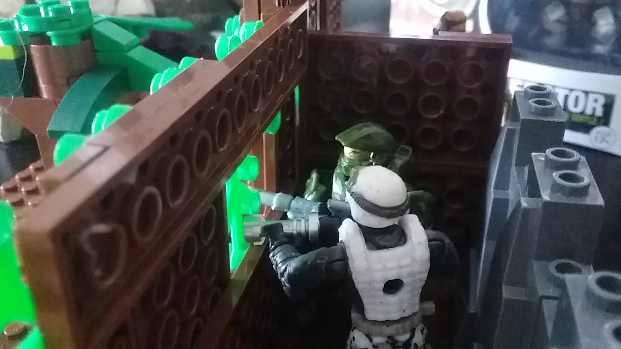 Mega bloks godzilla attack - YouTube