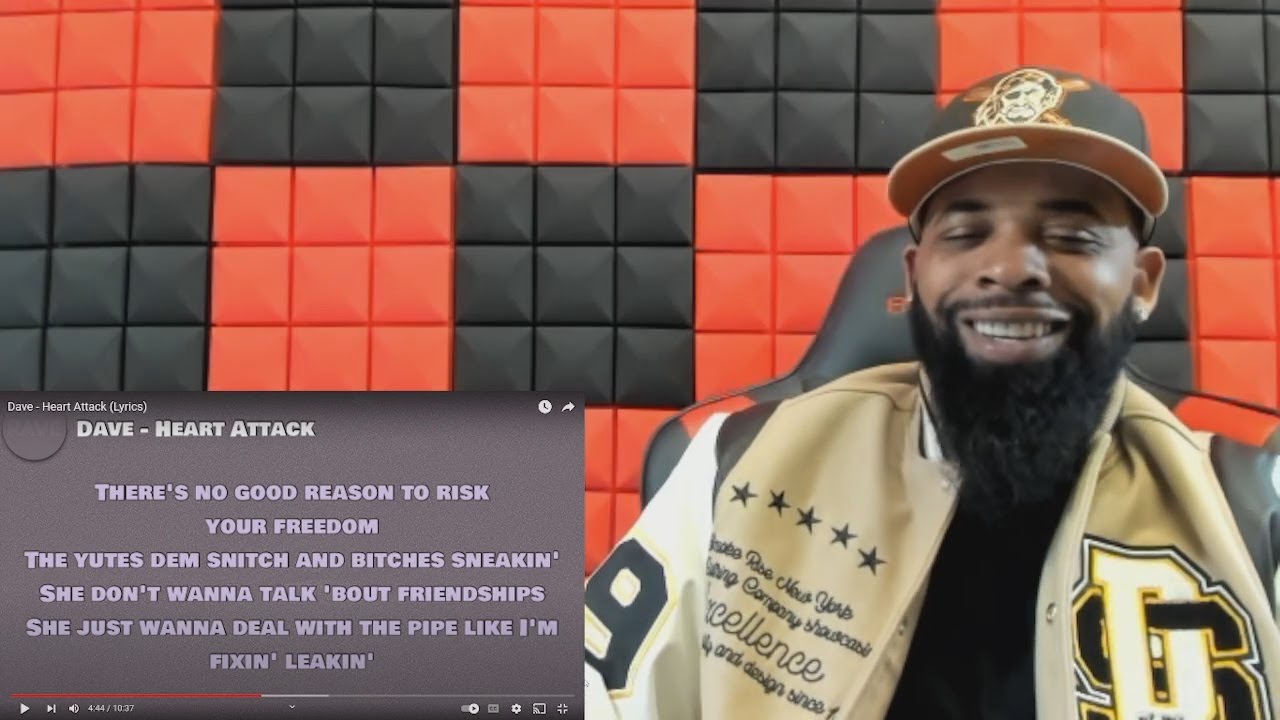 AMERICAN RAPPER REACTS TO -Dave - Heart Attack (Lyrics) - YouTube
