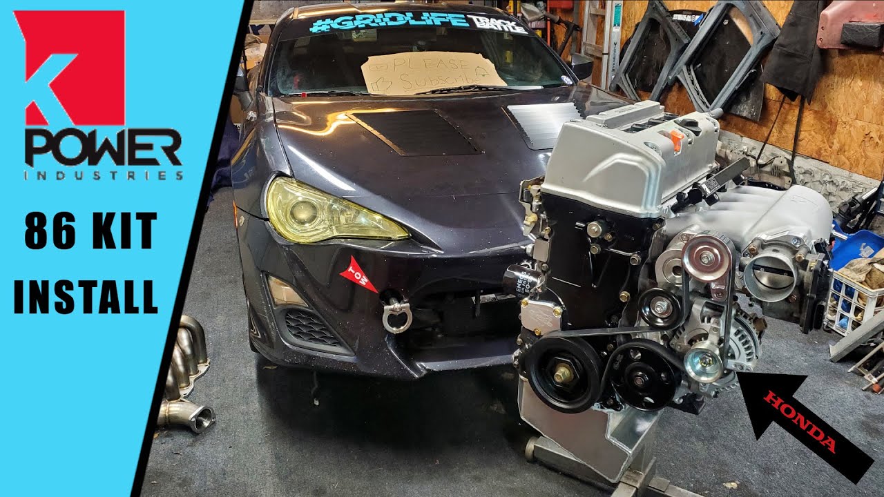 KPower 86 swap kit install / pt1 - YouTube