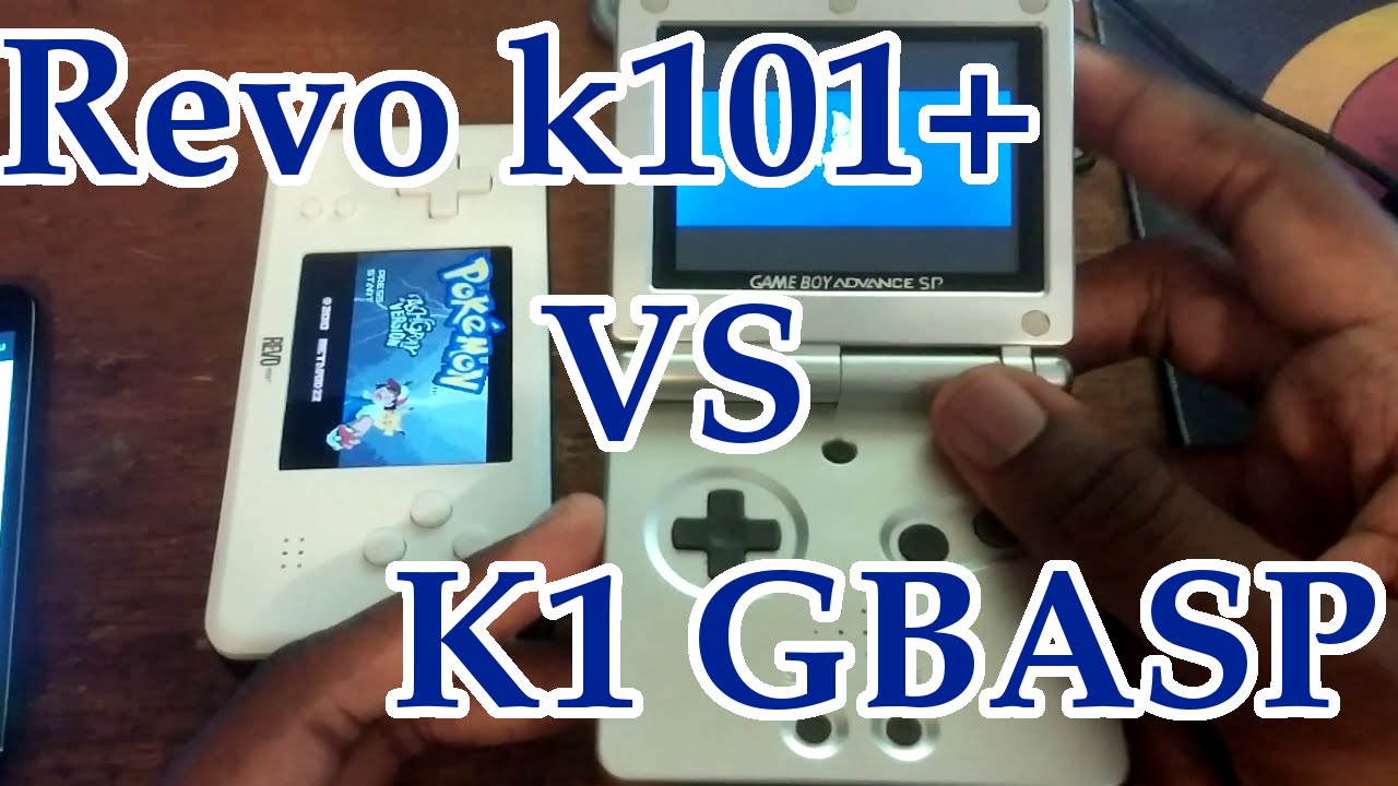 [Legacy/Outdated] Revo k101+ vs k1GBA sp (The gba clone wars) - YouTube