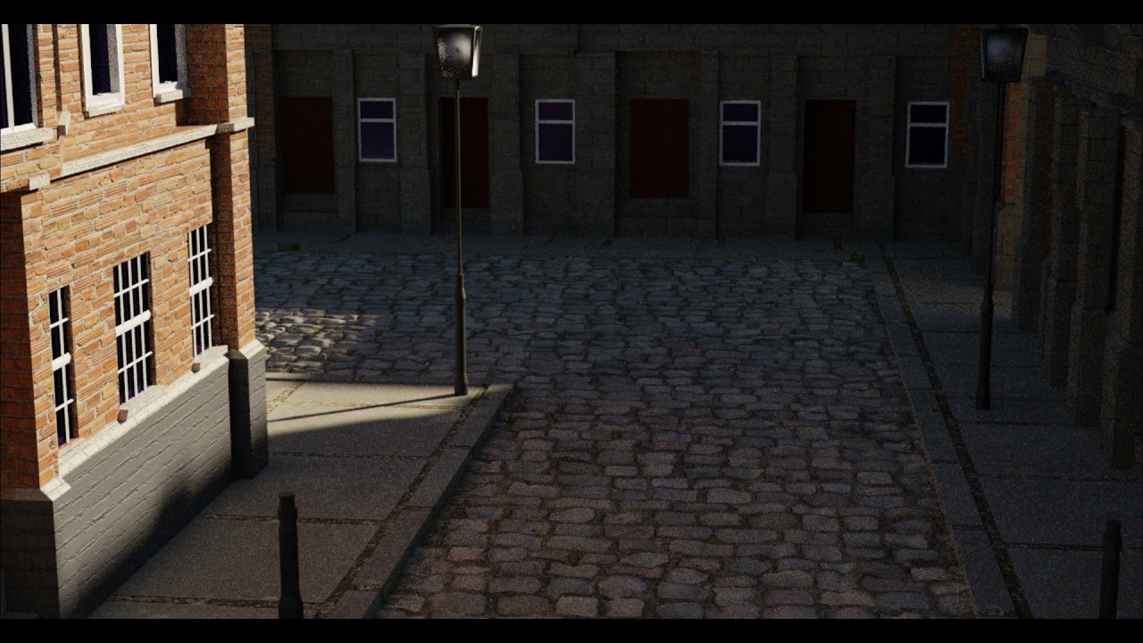 Victorian Street Animation - YouTube