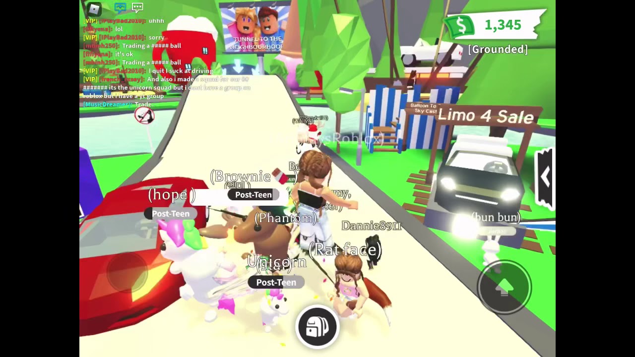 Playing Adopt Me - Ari Plays Roblox - YouTube