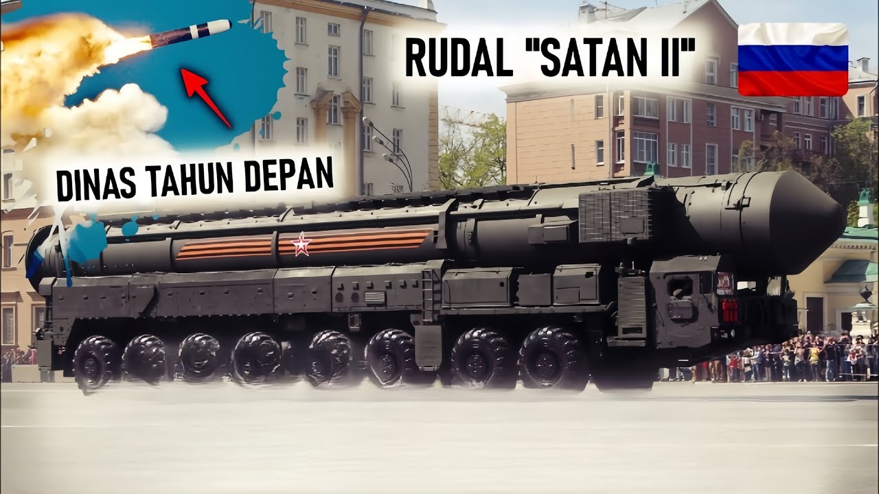 RS 28 Sarmat Atau Satan II Rudal Balistik Antar Benua Pembawa Nuklir ...