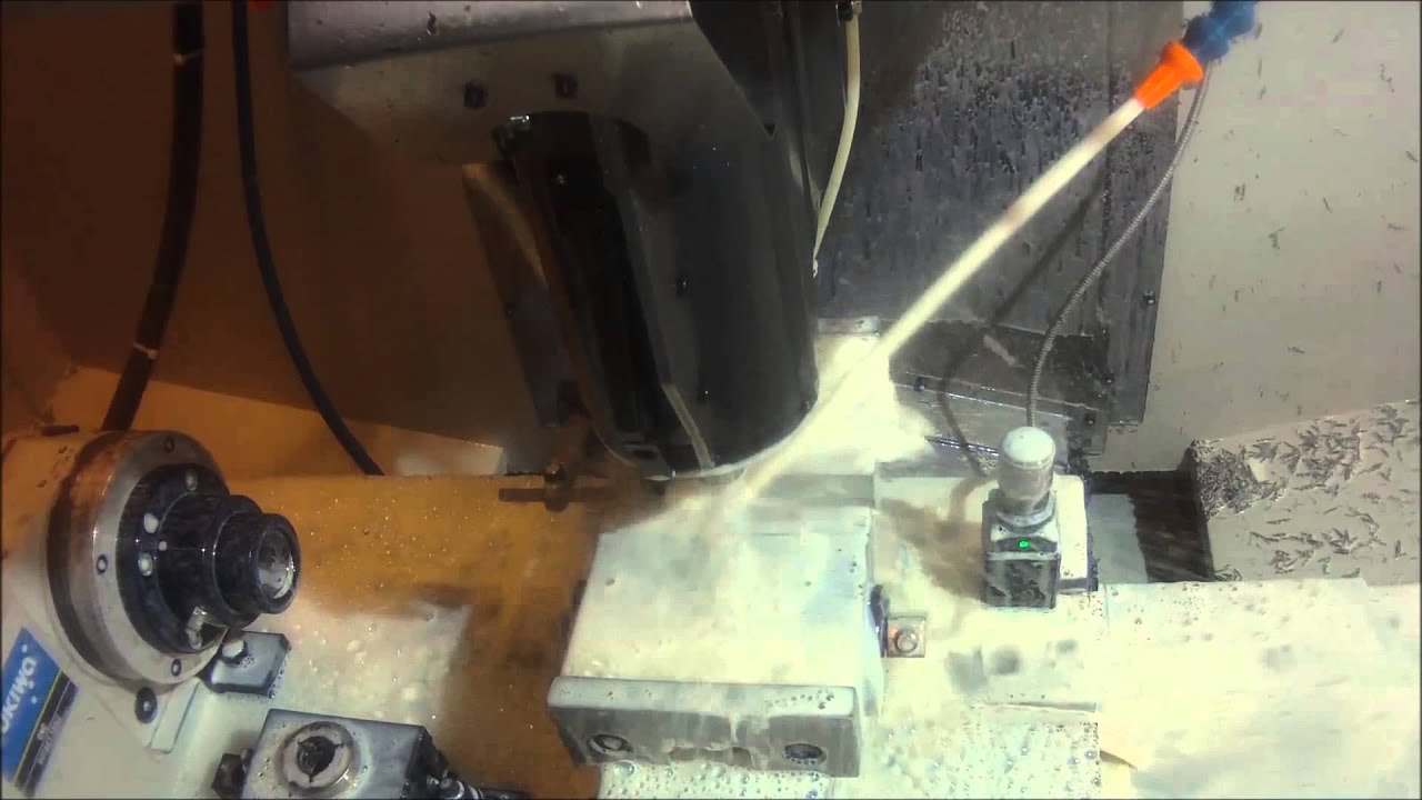 High Speed Machining Titanium - YouTube