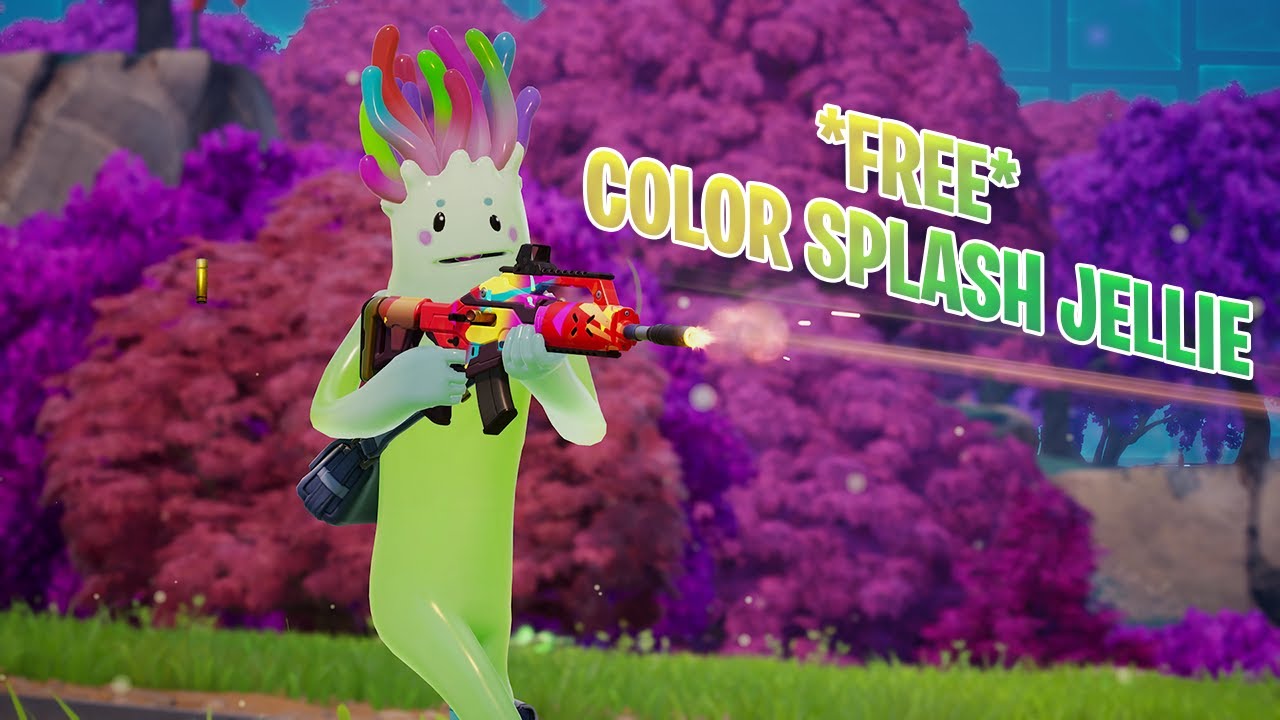 *FREE* COLOR SPLASH JELLIE | HEART RACING FINISH - YouTube