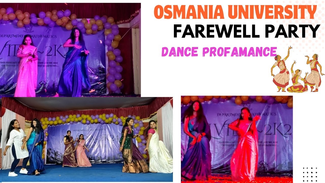 OSMANIA UNIVERSITY FAREWELL PARTY DANCE PROFAMANCE 2024 # ...