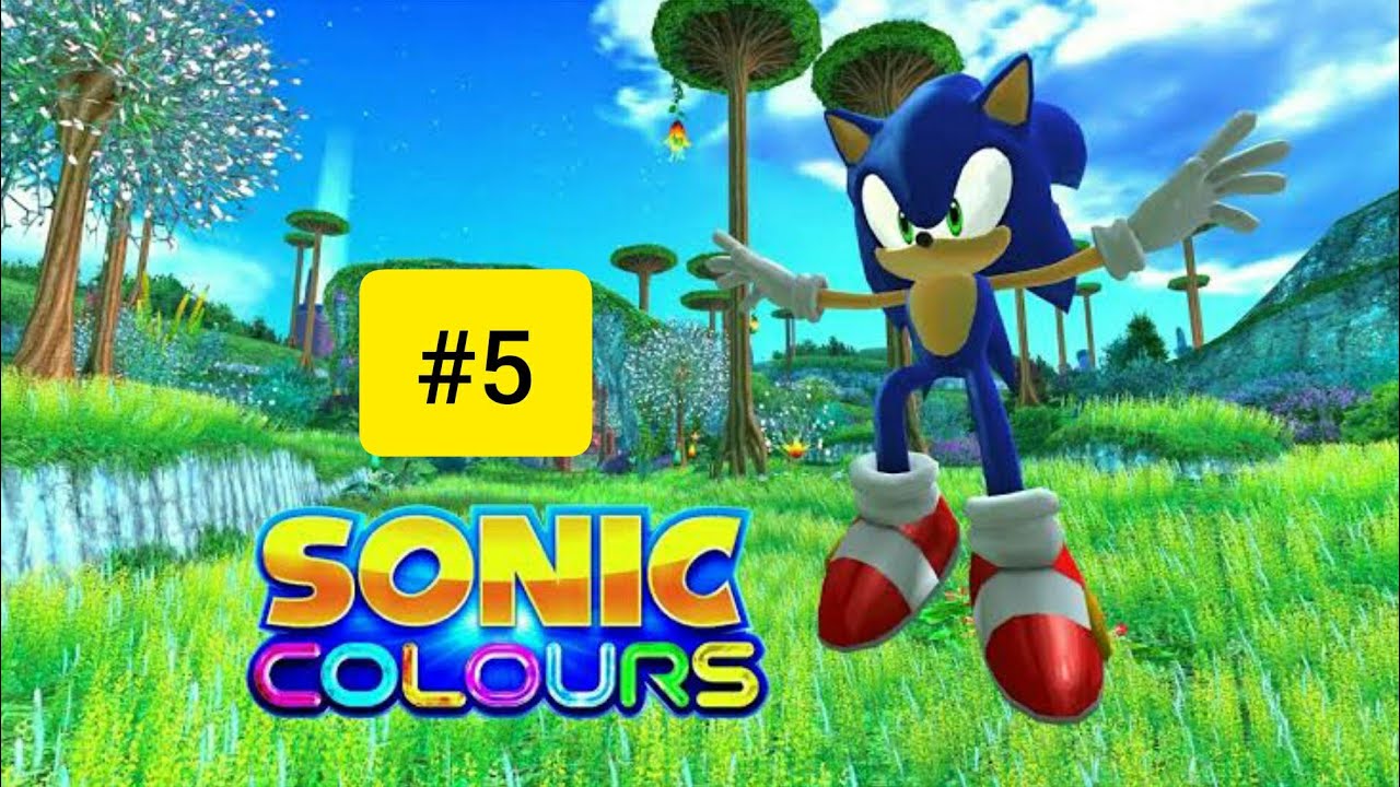SONIC COLORS GAMEPLAY #5 | PLANET WISP QUARTO CHEFE, FOURTH BOSS 1080p ...