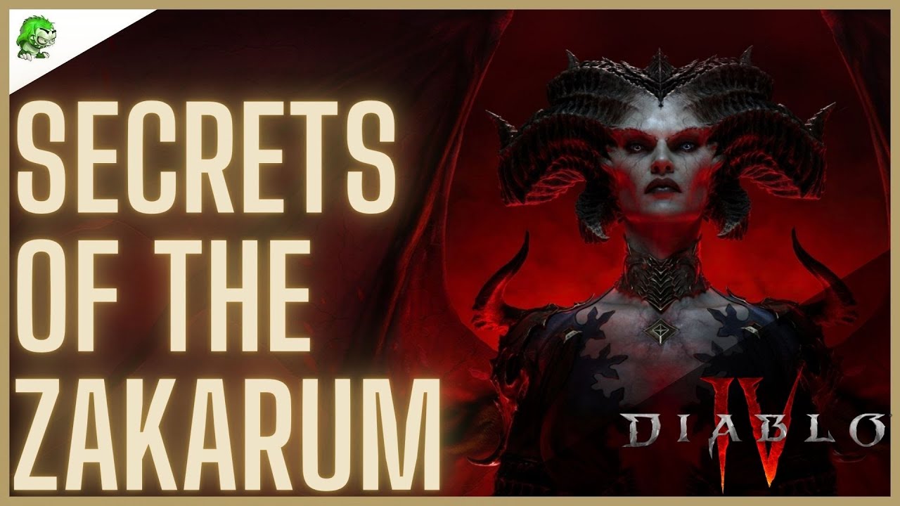 Diablo 4 Secrets of the Zakarum - YouTube
